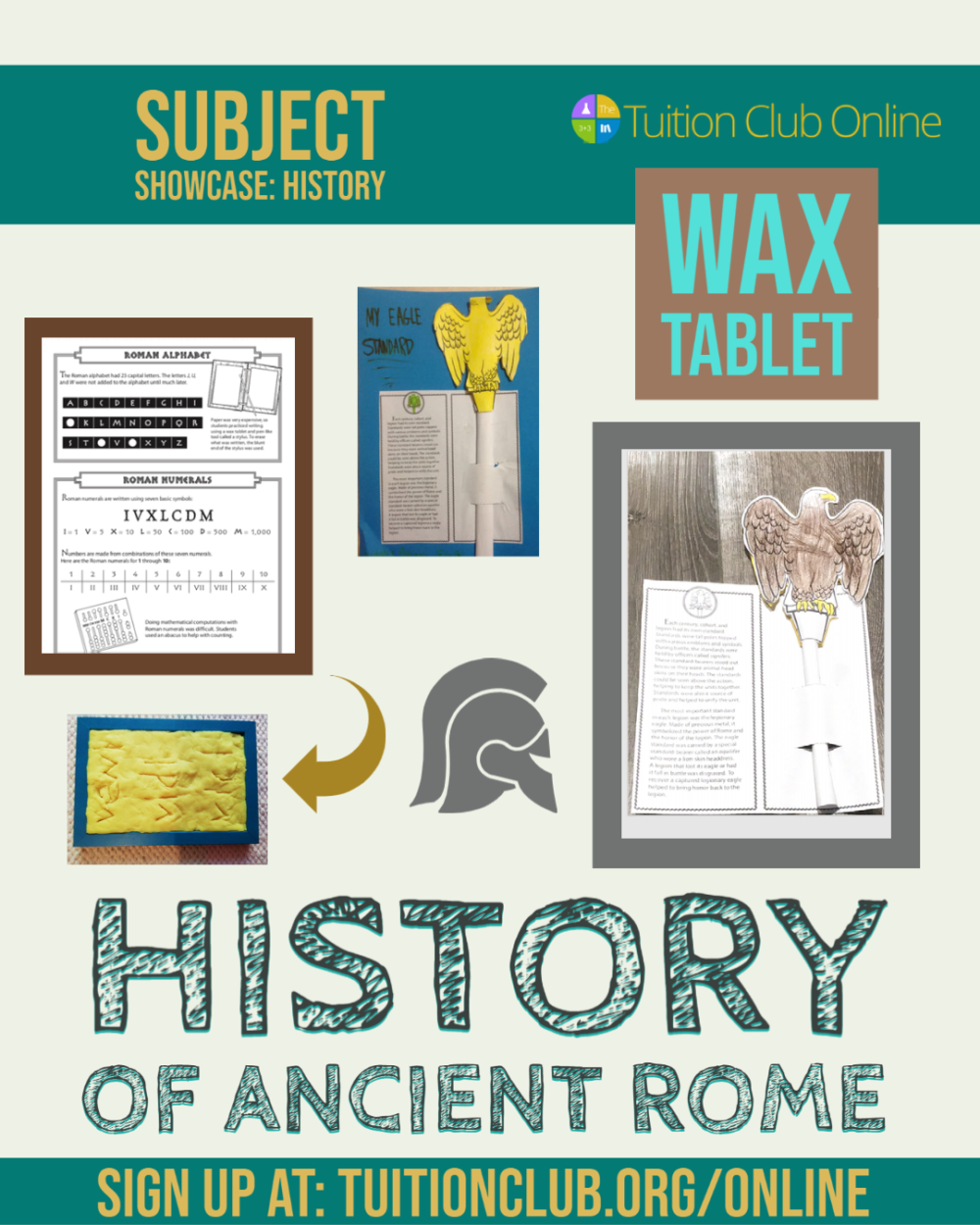 Creating Wax Tablets & Roman Standards in History! – The Tuition Club